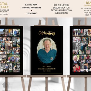 Funeral Poster Boards 74 Photos, Picture Board Memorial, Poster Welcome ...