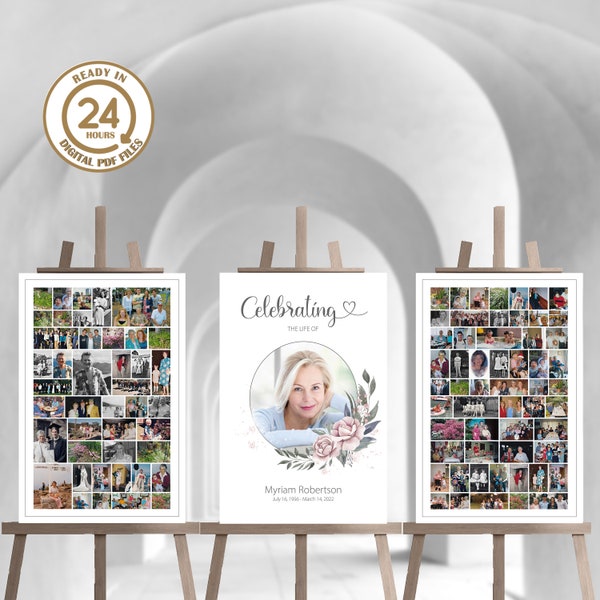 Funeral Memory Board - Etsy