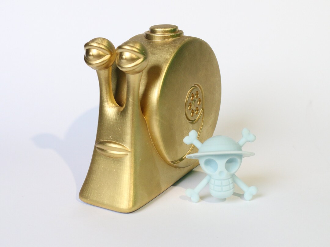 3d Printed Golden Transponder Snail - Etsy
