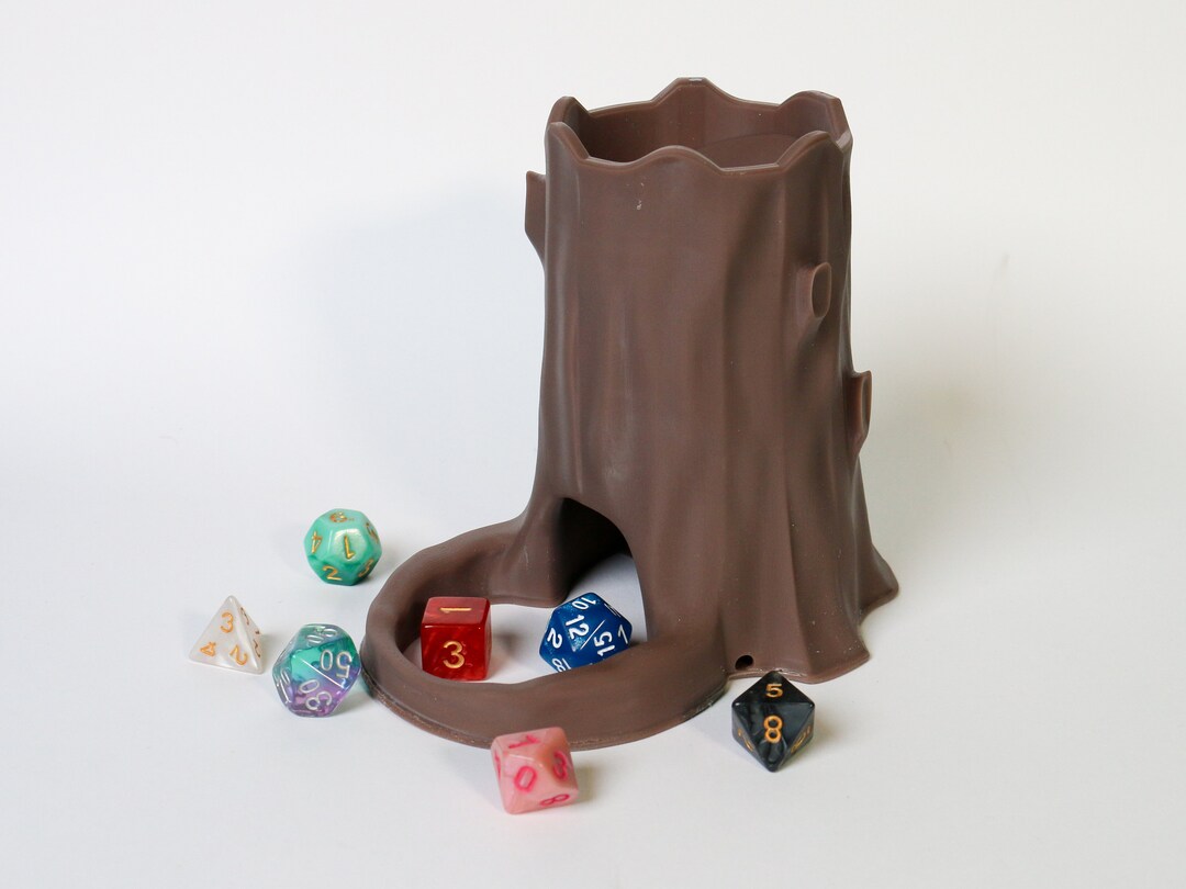Dice Tower - Tree Stump - Etsy