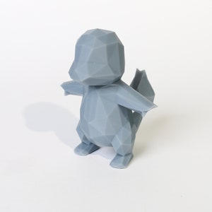 3d Printed Low Poly Poke-starters - Etsy