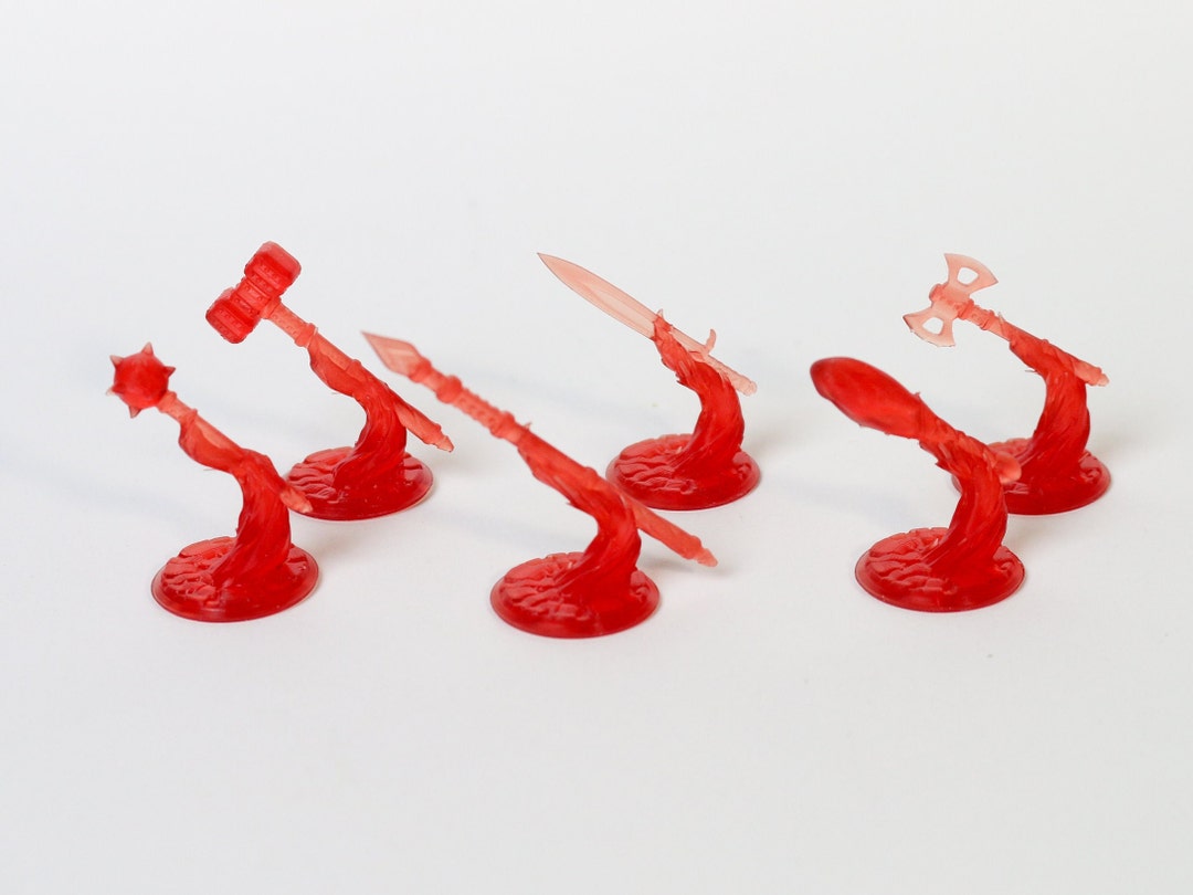 Dnd - Spiritual Weapon Mini Set(6) - Etsy