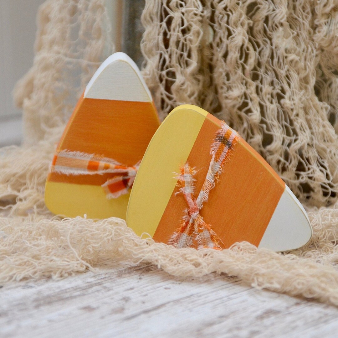 Candy Corn Decor, Halloween Tray Decor, Farmhouse Halloween, Halloween ...