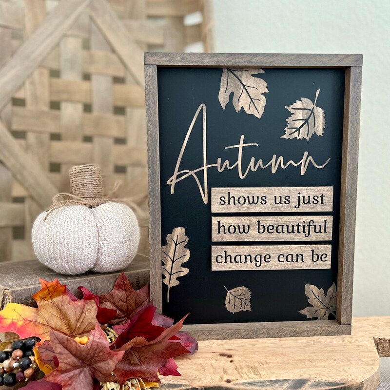 Autumn Sign - Etsy