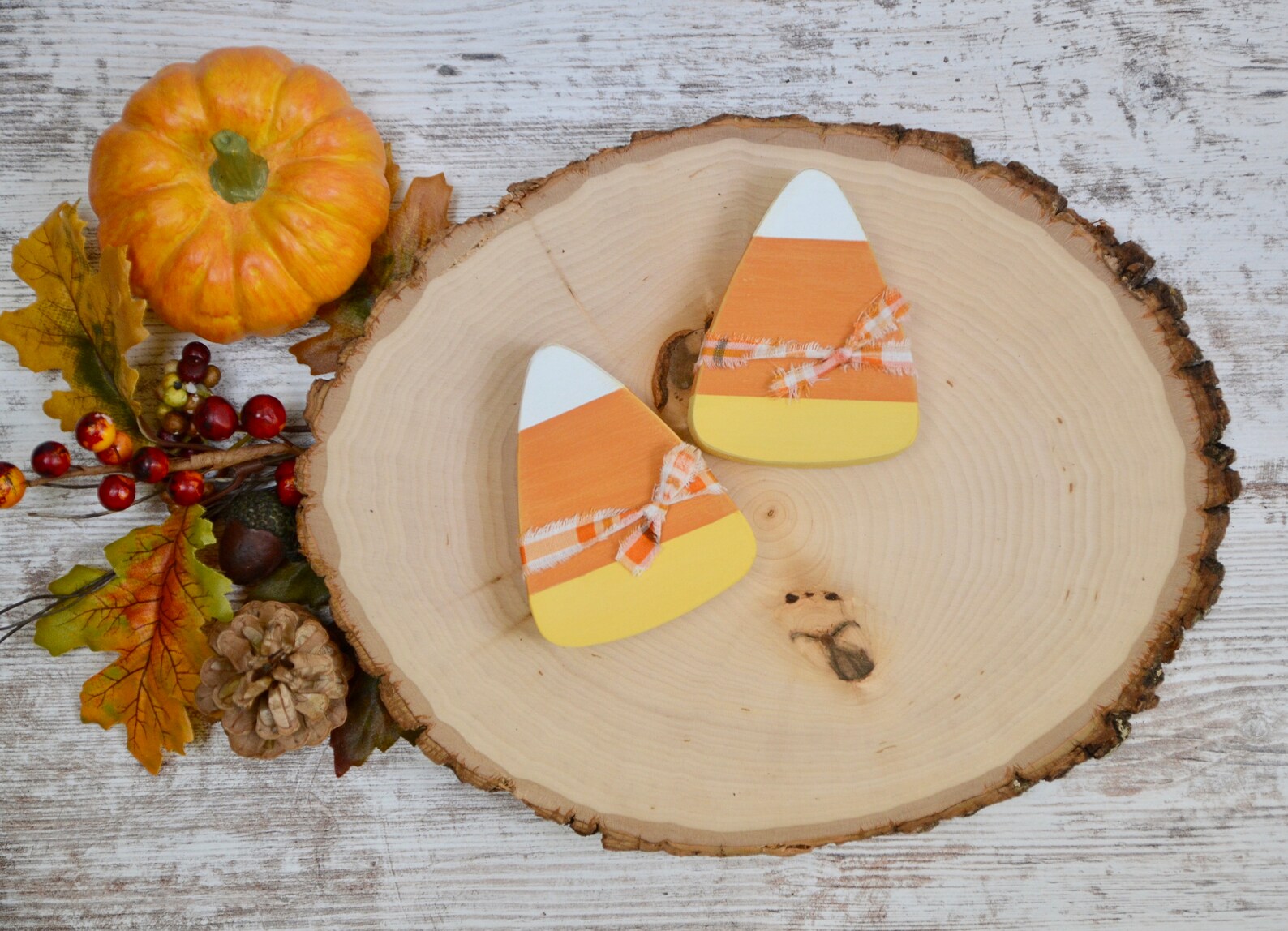 Candy Corn Decor Halloween Tray Decor Farmhouse Halloween | Etsy