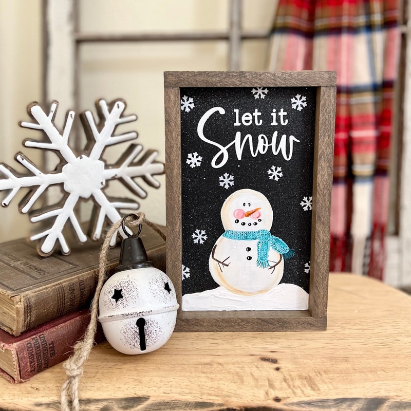 Snowman Sign - Etsy