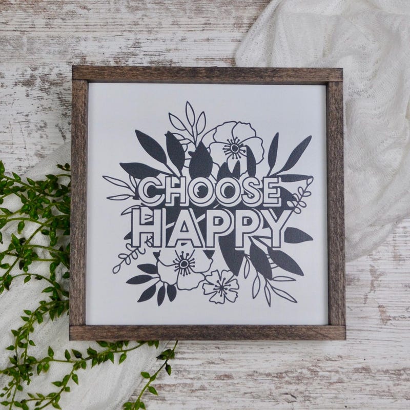 Choose Happiness - Etsy