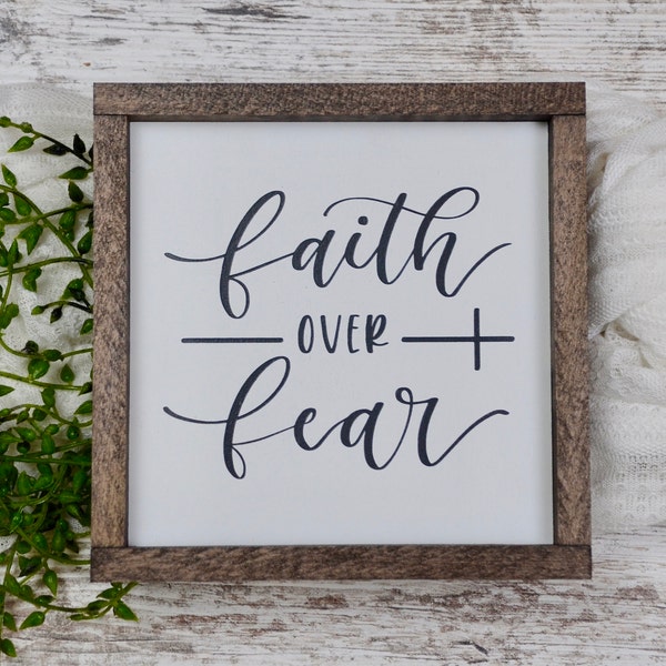 Faith Sign - Etsy