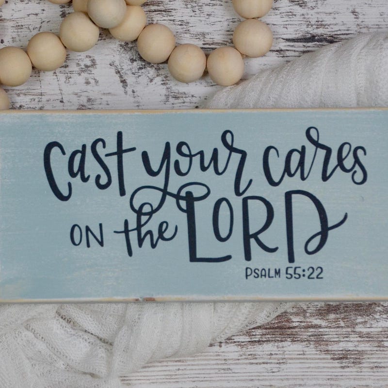 Psalm 55 22 - Etsy