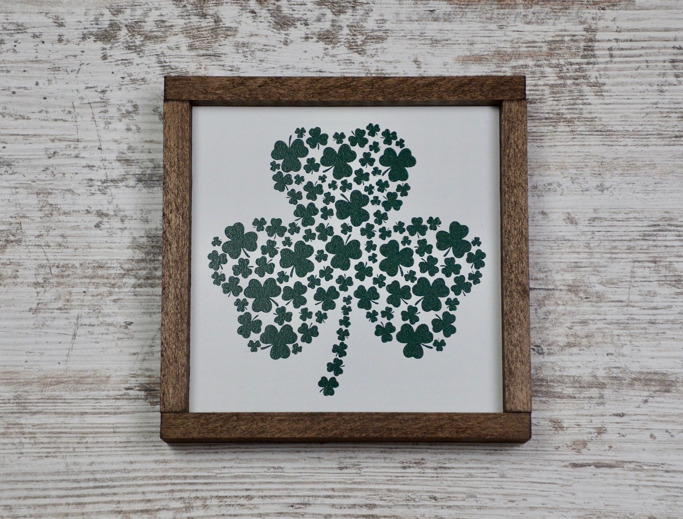 St Patrick's Day Sign Bundle Shamrock Sign March 17 | Etsy