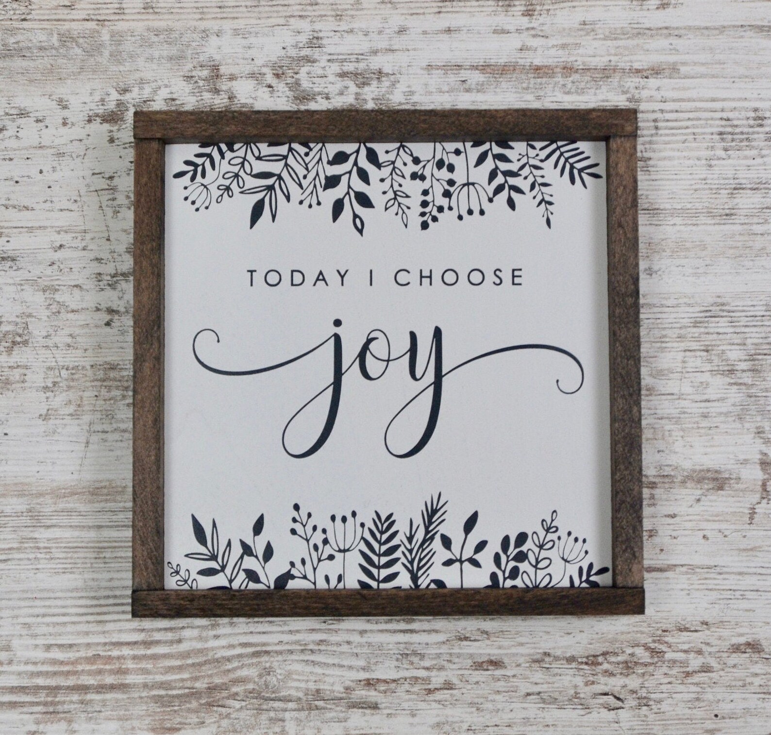 Today I Choose Joy Choose Joy Sign Joy Quote Motivational - Etsy