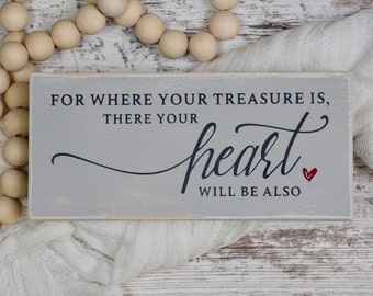 Where Your Treasure | Etsy