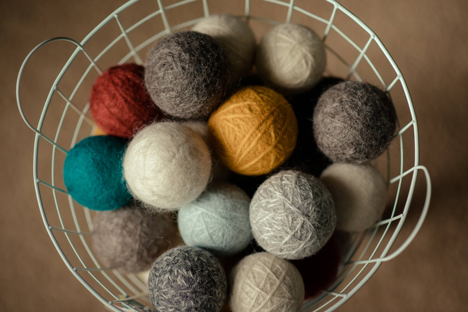 100% Wool Balls Set of 2 in Gift Bag With Tag - Etsy