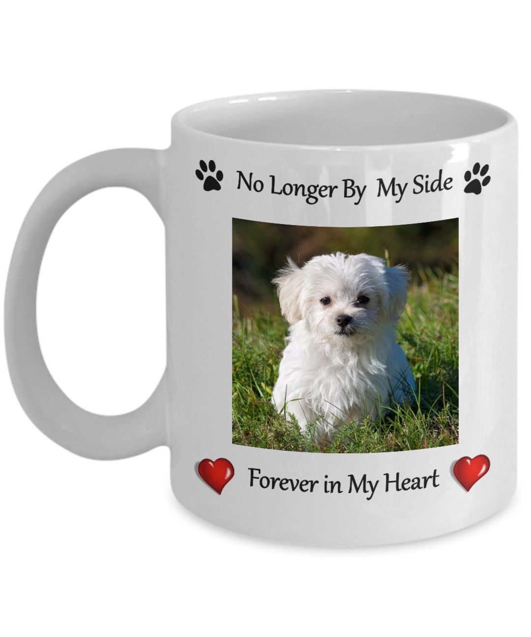Personalized Pet Memorial Mug | Customized Photo | Rainbow Bridge Pet ...