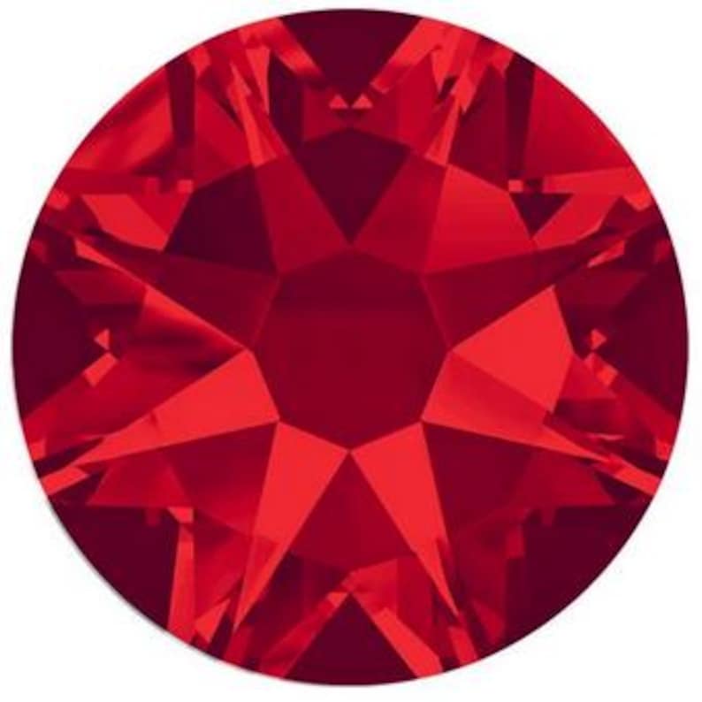 20ss Flatback - 50 Pcs Swarovski Austrian Crystals, Flat Back Foiled ...