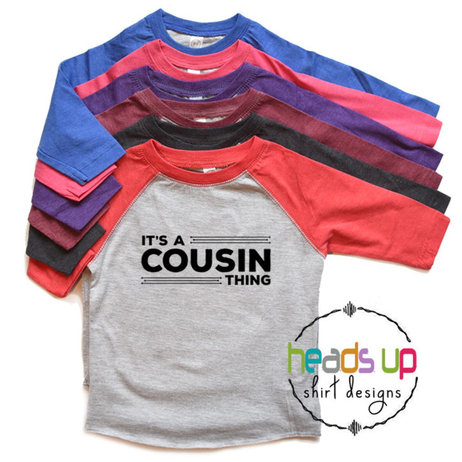 Toddler Cousin Shirts Boy or Girl It's A Cousin Thing - Etsy