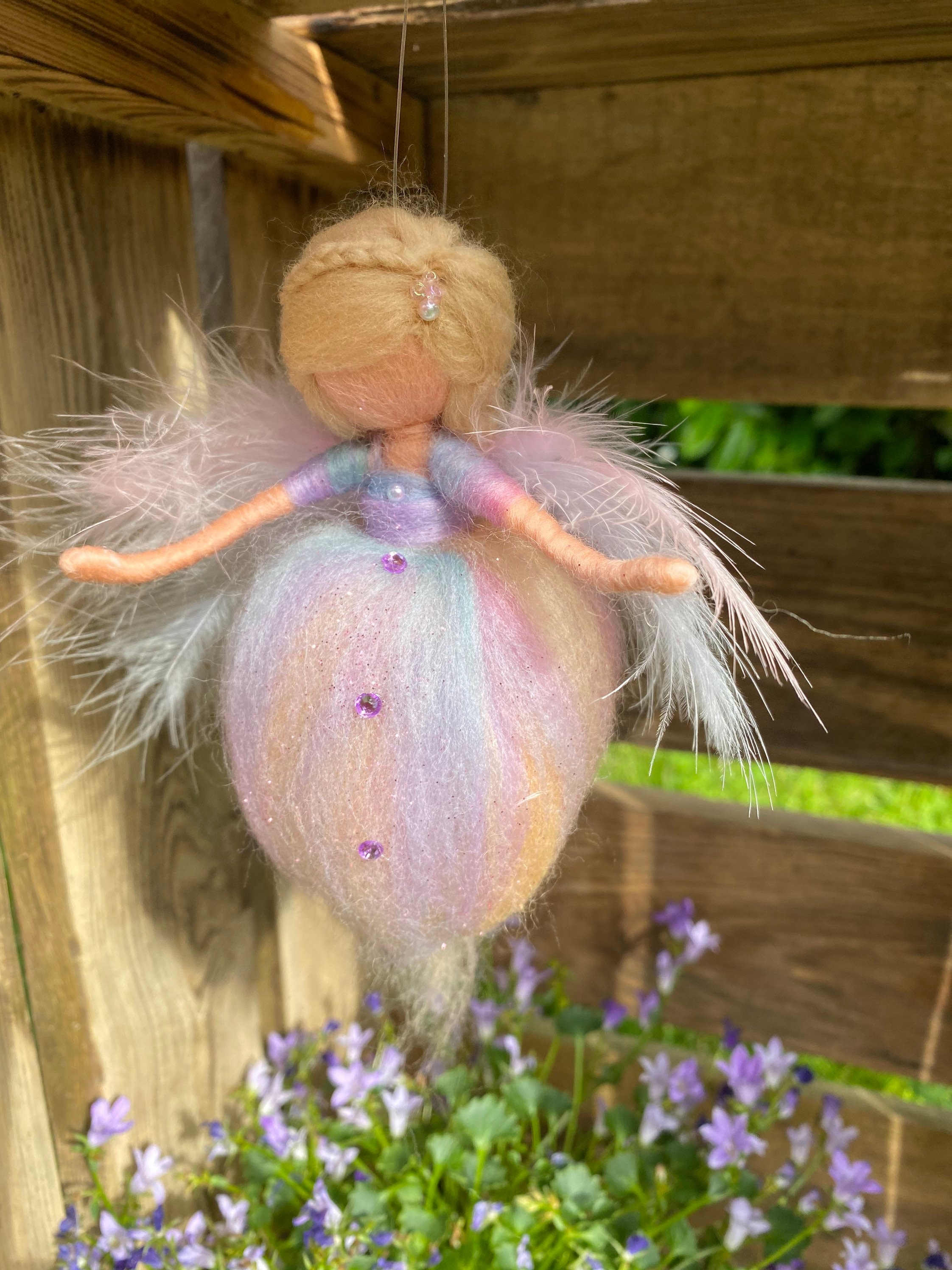Fluffy Unicorn Elf Unicorn Fairy Elf Felt Waldorf Gift - Etsy UK