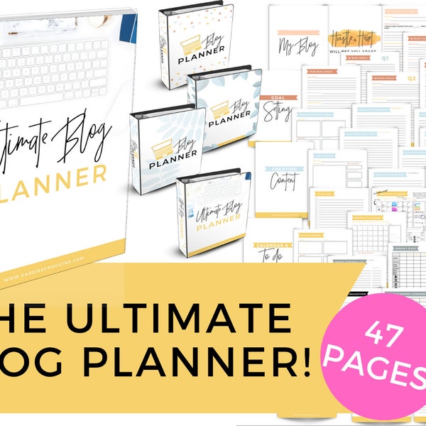 Blogging Planner - Etsy