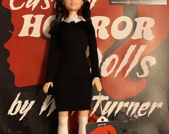 Wednesday Barbie Doll - Etsy