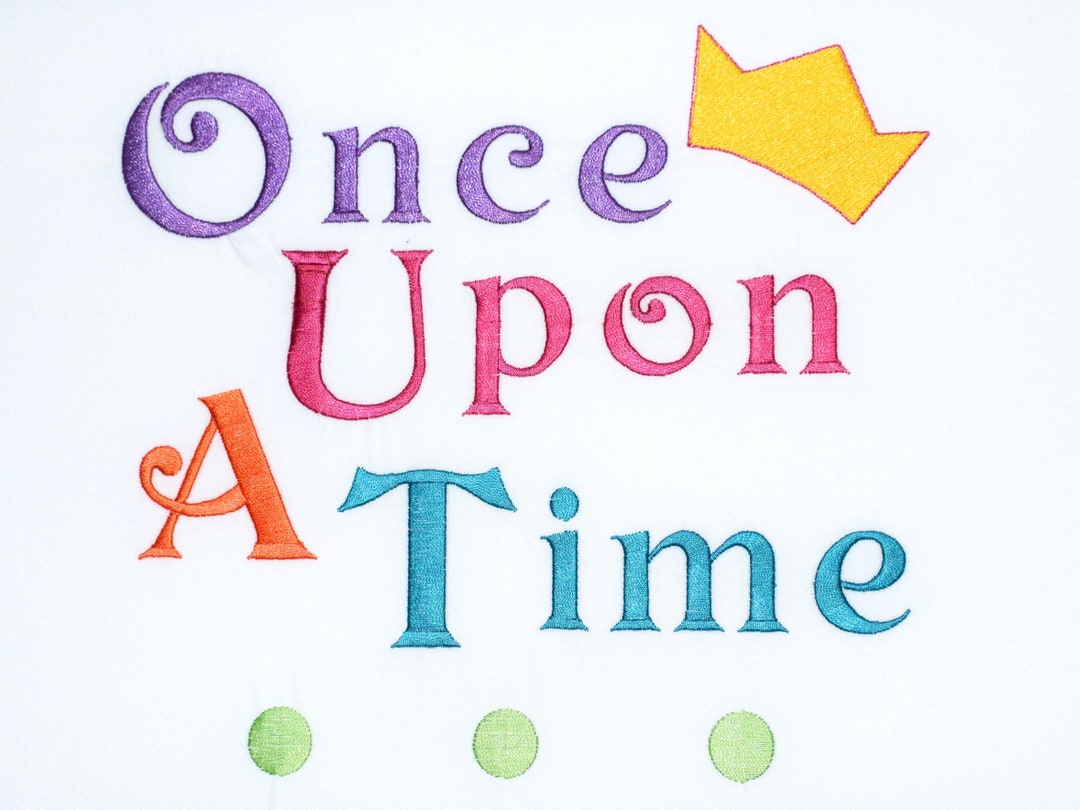 Instant Download: "once Upon a Time" Princess, Crown, Fairy Tale ...