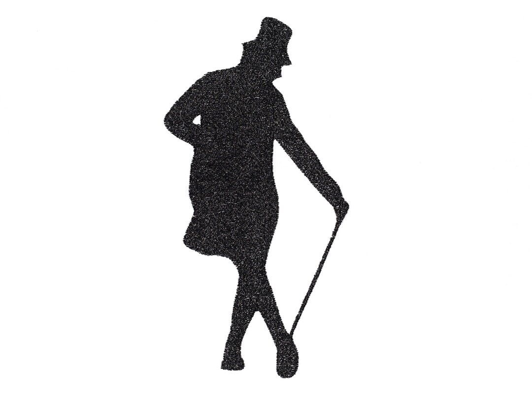 Instant Download: Gentleman, Showman, Top Hat and Cane, Figure, Shadow ...