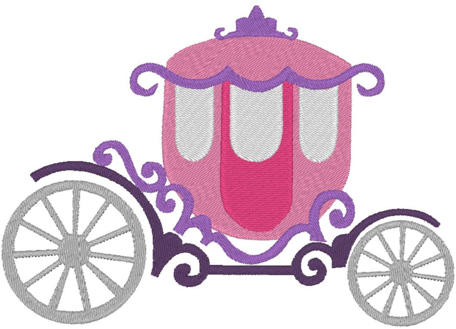 Instant Download: Princess Carriage, Horse Drawn Coach, Once Upon a ...