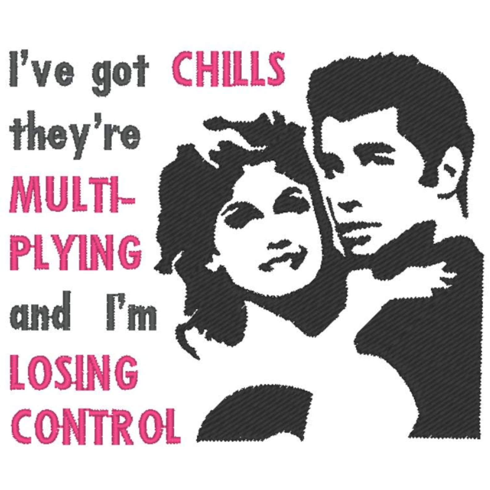 Instant Download: I've Got Chills Losing Control Toilet | Etsy