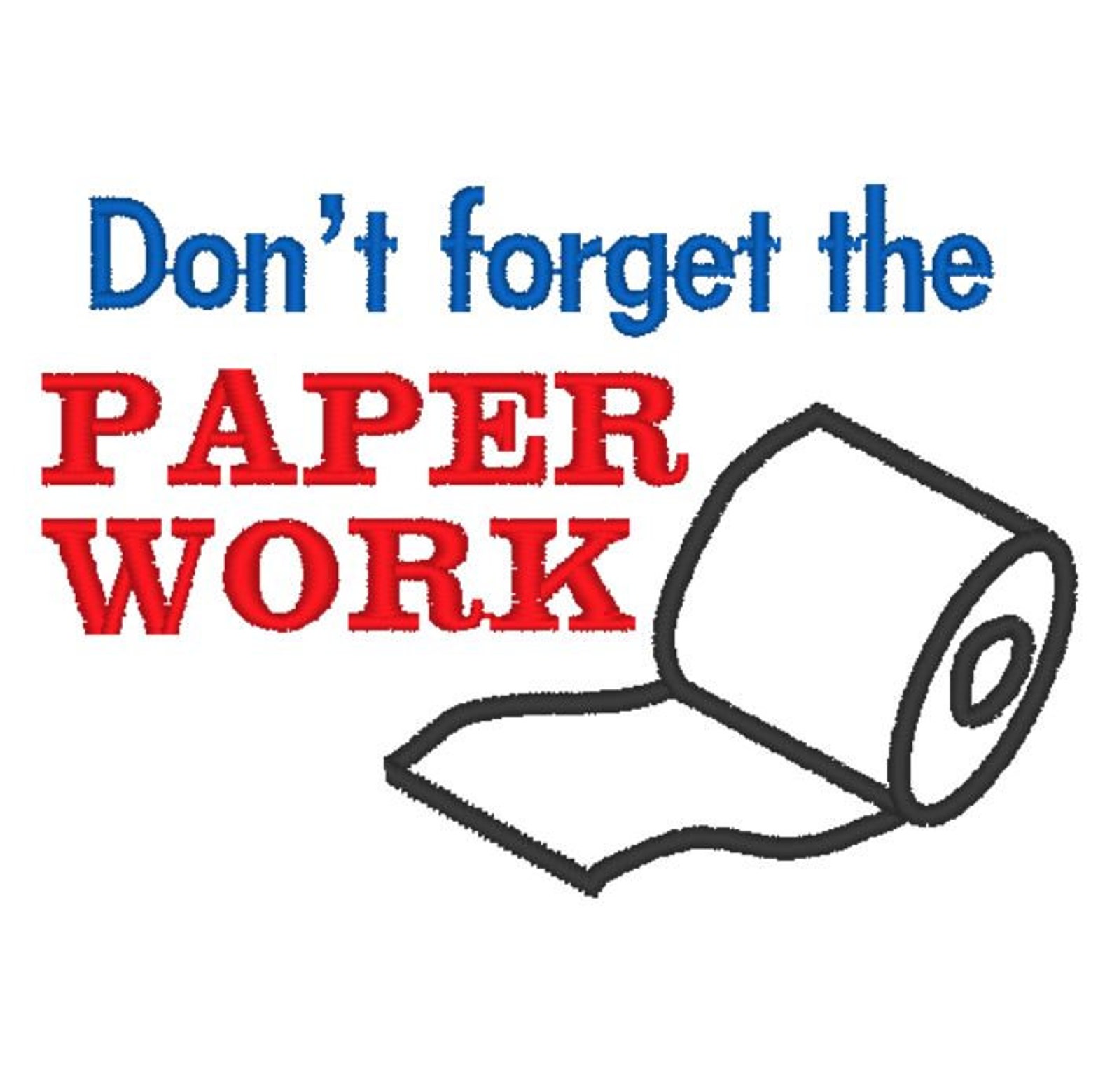 Instant Download: Dont Forget the Paper Work Retirement - Etsy