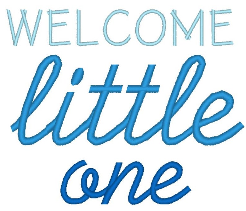 Instant Download: Welcome Little One Newborn Baby Baby - Etsy