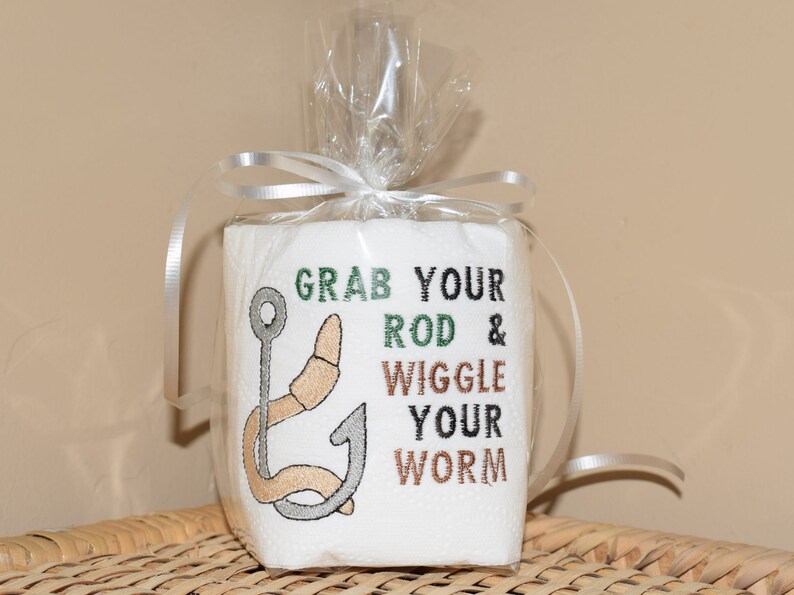 Instant Download: Grab Your Rod and Wiggle Your Worm, Fishing Toilet ...