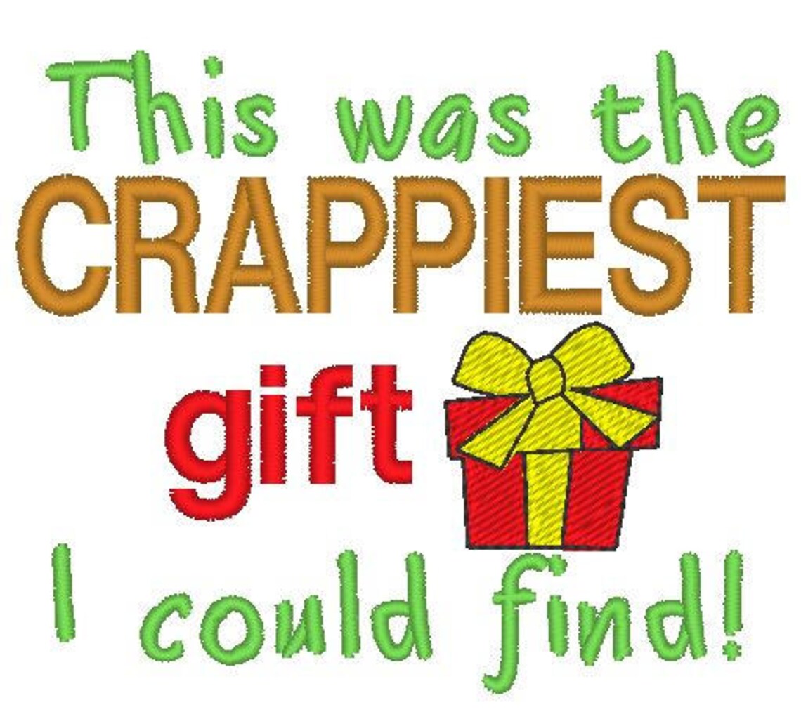Instant Download: This Was the Crappiest Gift I Could Find Toilet Paper ...