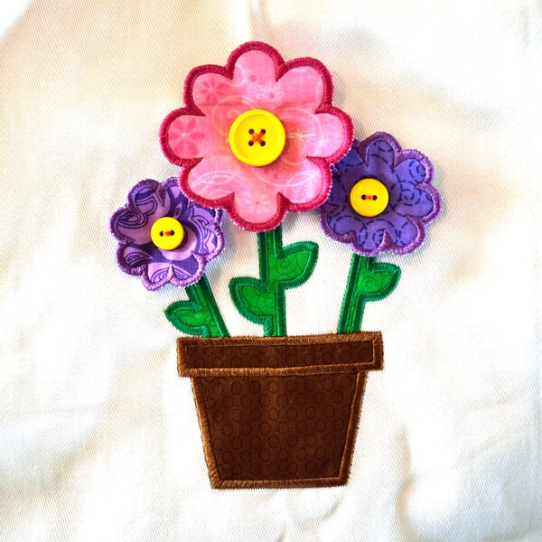3d Flower Applique - Etsy