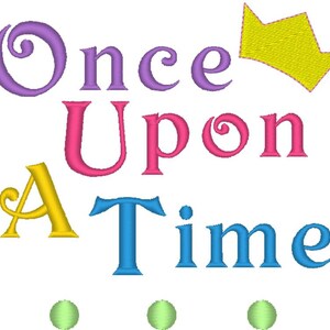 Instant Download: "once Upon a Time" Princess, Crown, Fairy Tale ...