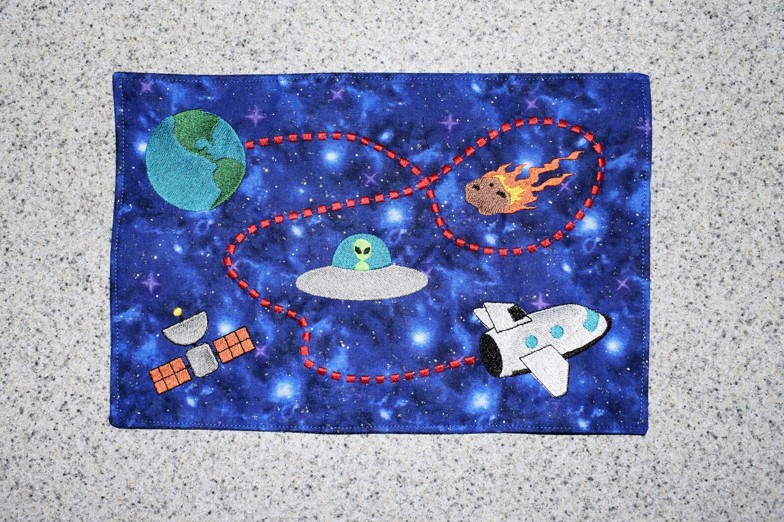 Instant Download: ITH Space Adventure Treasure Map, Toy, Softie, Feltie ...