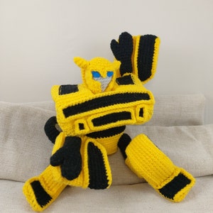 Crochet Transformers Bumblebee_ Bumblebee _ PDF English - Etsy