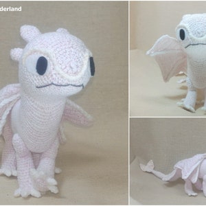 Toothless Fall in Love _ Toothless English Crochet Pattern Download ...