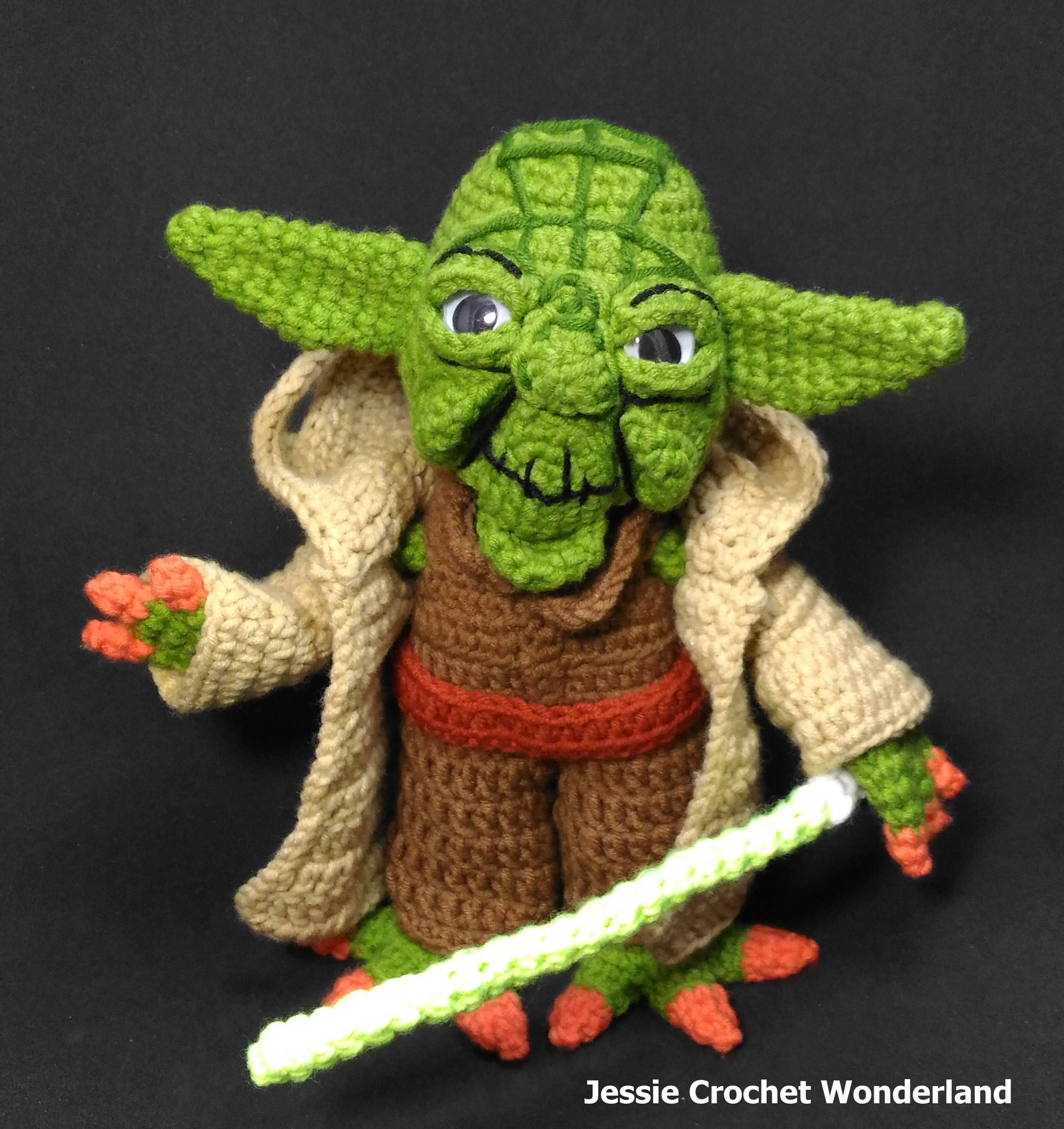 Darth Yoda Vs Master Yoda _ Star Wars_ English Crochet Pattern - Etsy