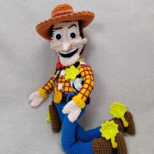 Toy Story Inspired _ Crochet Pattern of Woody and Forky _ English ...