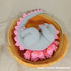 Crochet Sleeping Godzilla _ PDF English Crochet Pattern of Godzilla - Etsy