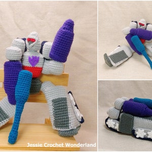 Crochet Transformers Decepticon Megatron_ Megatron _ PDF English ...