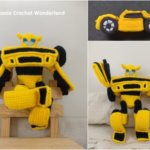 Crochet Transformers Bumblebee_ Bumblebee _ PDF English Crochet Pattern ...