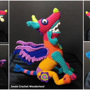Dante Spirit Guide @ Coco Movie _ English Crochet Pattern - Etsy