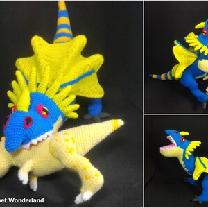 Dragon Stormfly _ Toothless Partner _ Dragon Crochet Pattern Instant ...