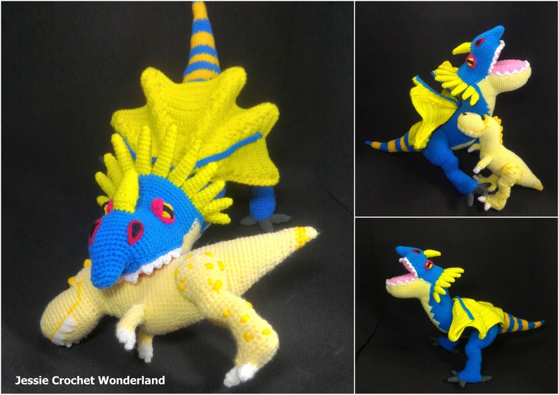 Dragon Stormfly _ Toothless Partner _ Dragon Crochet Pattern - Etsy