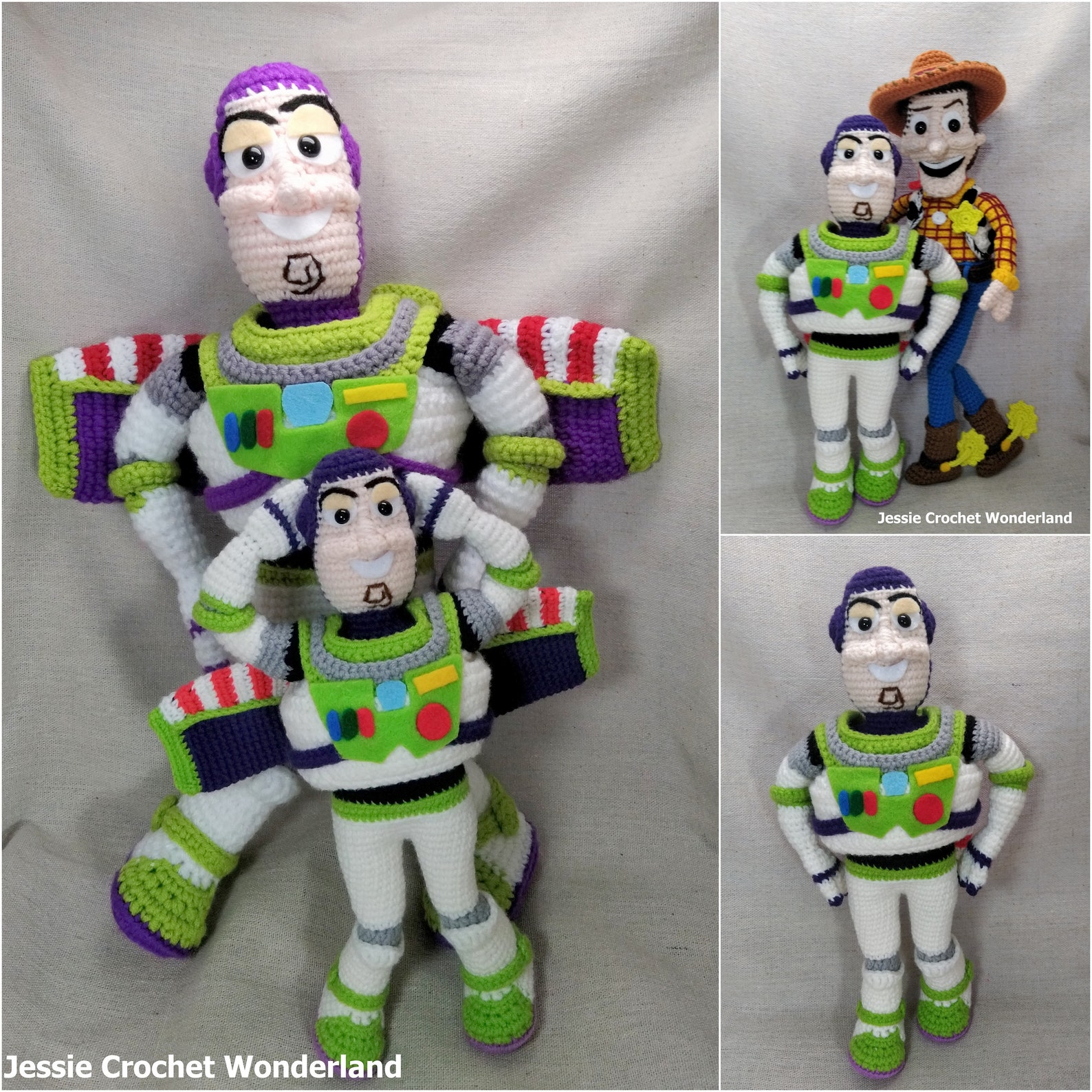 Buzz Lightyear English Crochet Pattern _ 16 Inches Buzz | Etsy