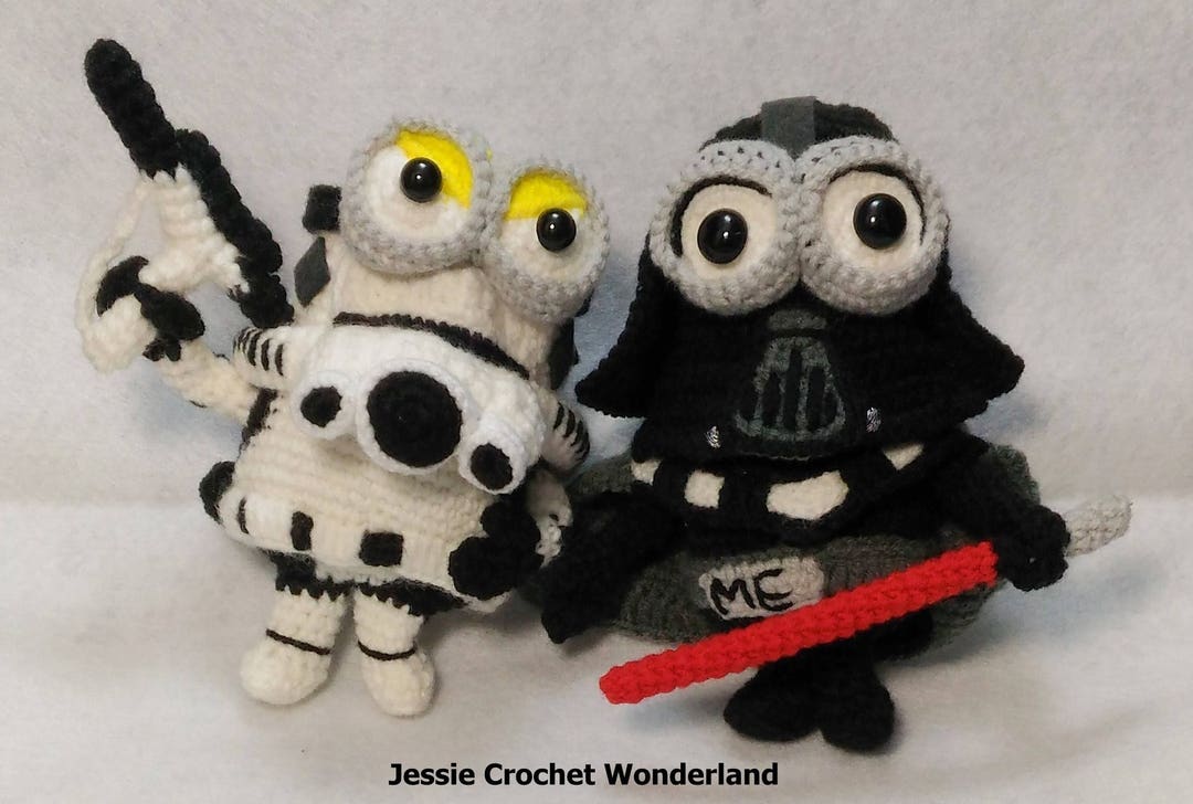 Minions Stormtrooper and Darth Vader _ Star Wars _ English - Etsy