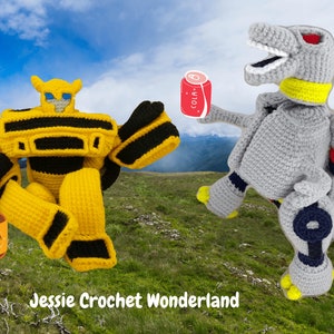 Crochet Transformers Bumblebee_ Bumblebee _ PDF English Crochet Pattern ...