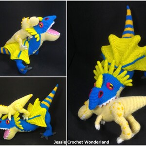Dragon Stormfly _ Toothless Partner _ Dragon Crochet Pattern Instant ...