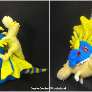 Dragon Stormfly _ Toothless Partner _ Dragon Crochet Pattern Instant ...
