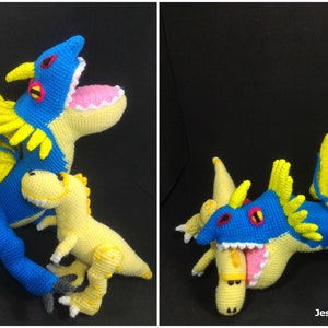 Dragon Stormfly _ Toothless Partner _ Dragon Crochet Pattern Instant ...